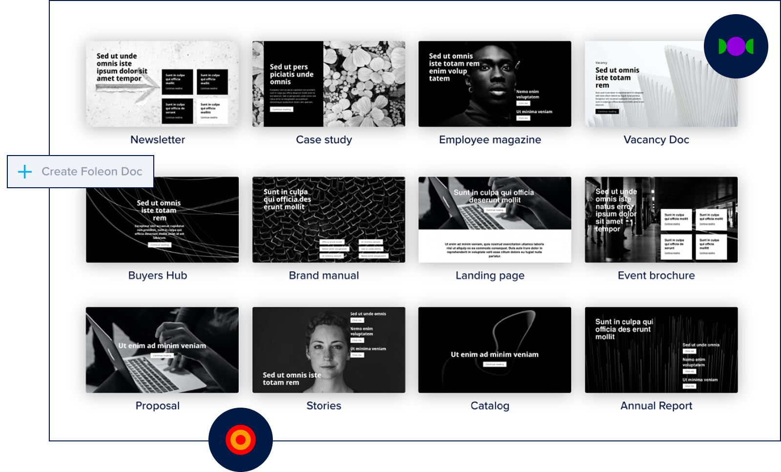 Foleon templating: Save, edit, customize and share your best designs